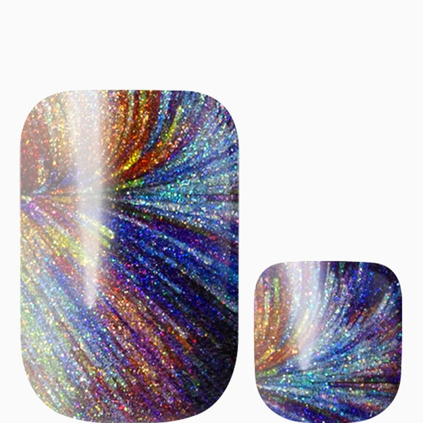 Firework Fantasy (Pedicure) - Lily & Fox